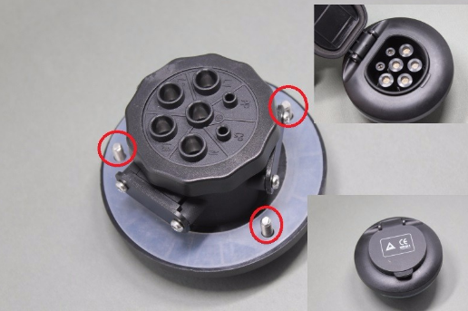Iec 62196 2 Ev Connector 250v Type 2 Socket Tst