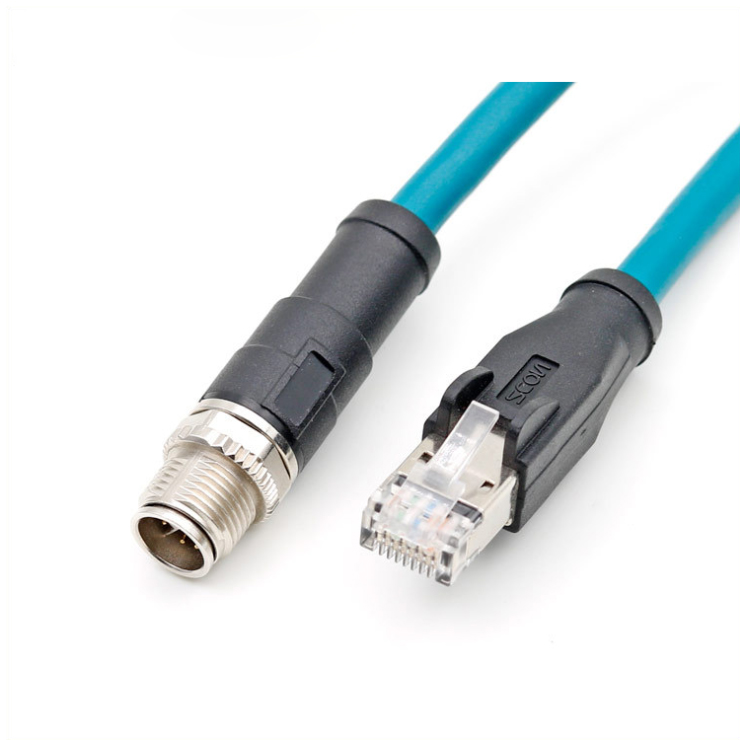 M12 X-type RJ45 connector X-Coding connector – TST